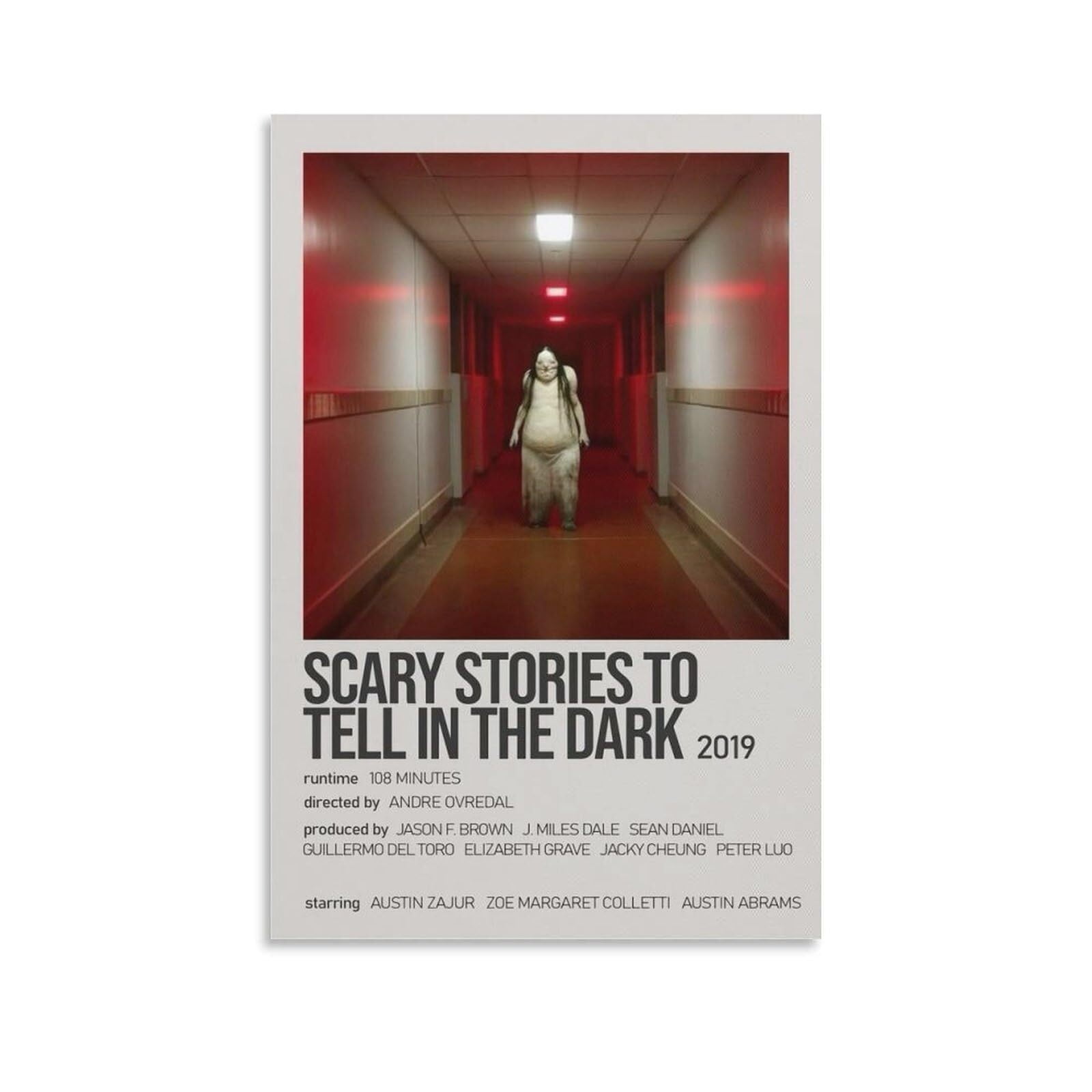 Scary Stories to Tell in The Dark Movie Poster (4) Painting On Canvas ...