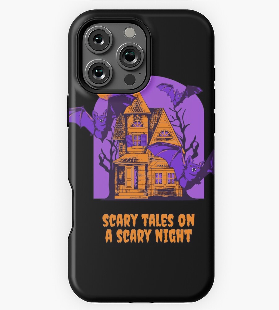 Scary Tales On A Scary Night GA2718 Phone Case for iPhone 11 to 17 Pro ...
