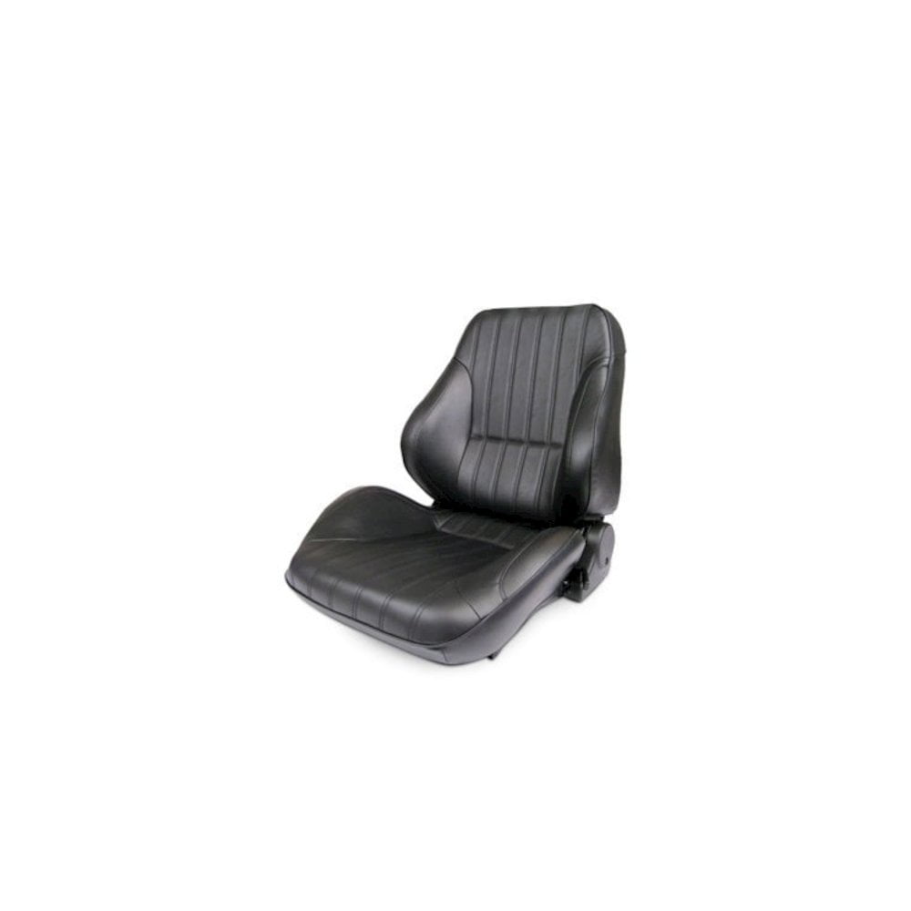 Scat Enterprises Rally Low Back Seat - LH - Black Vinyl - Walmart.com