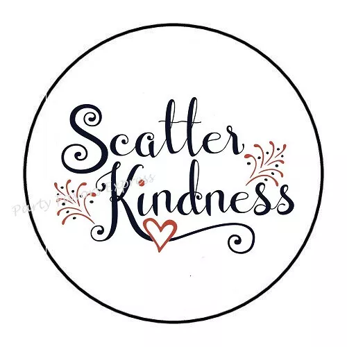 Scatter Kindness Sticker Party Favors Sticker Envelope Seals Labels ...
