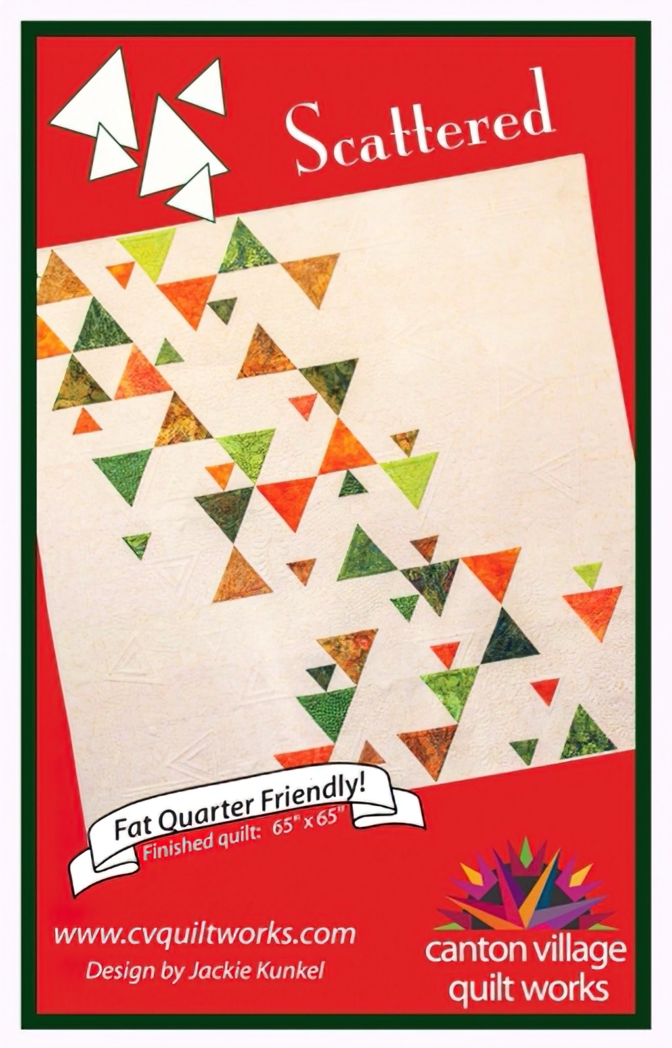 Scattered Quilt Pattern by Canton Village Quilt Works - Walmart.com