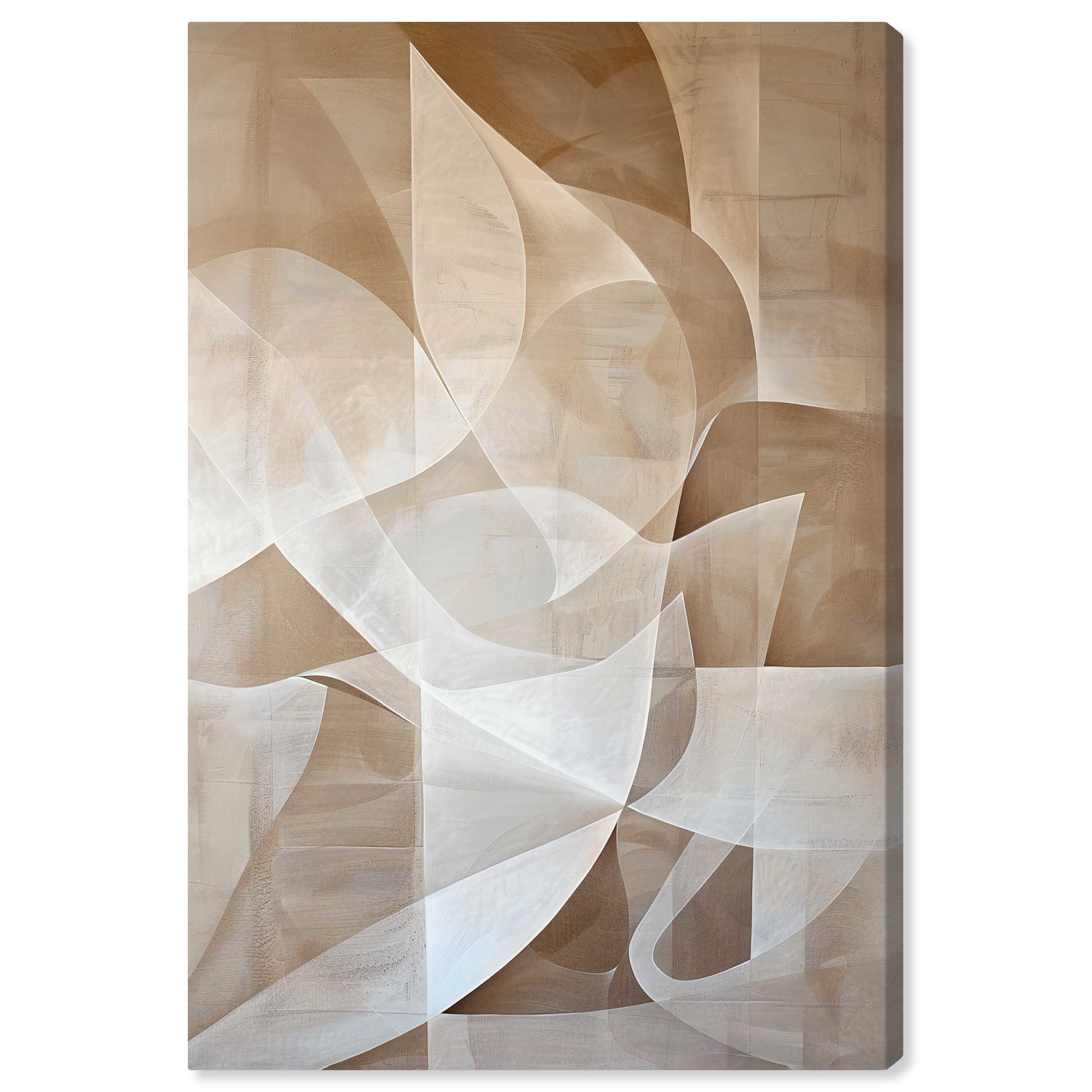 Scattered Thoughts Abstract Shapes Wall Art Canvas Wall Art by Art ...