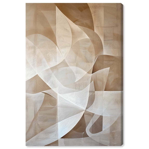 Scattered Thoughts Abstract Shapes Wall Art Canvas Wall Art by Art ...