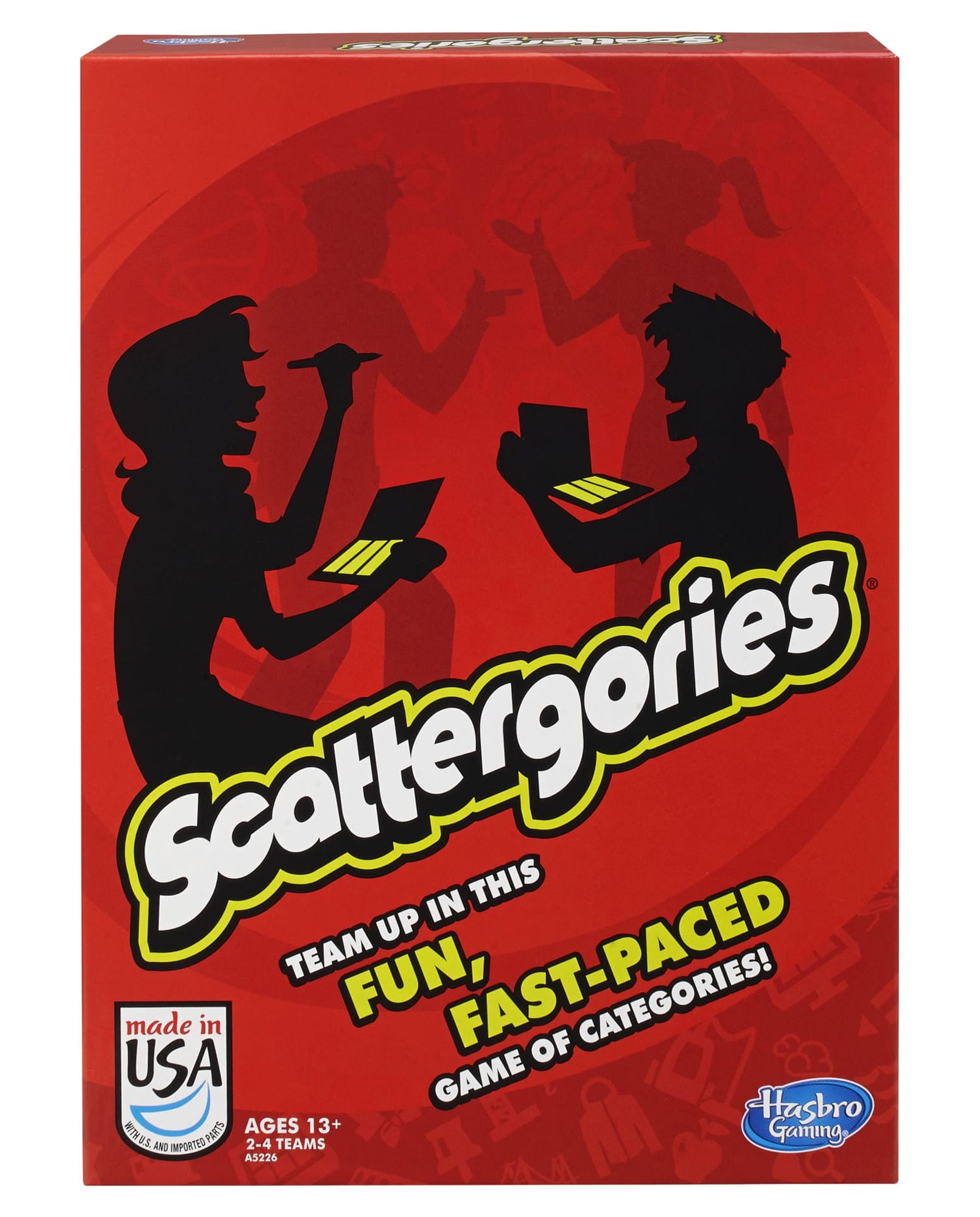 Hasbro Scattergories Board Game: Classic Family Night Play Favorite for ...