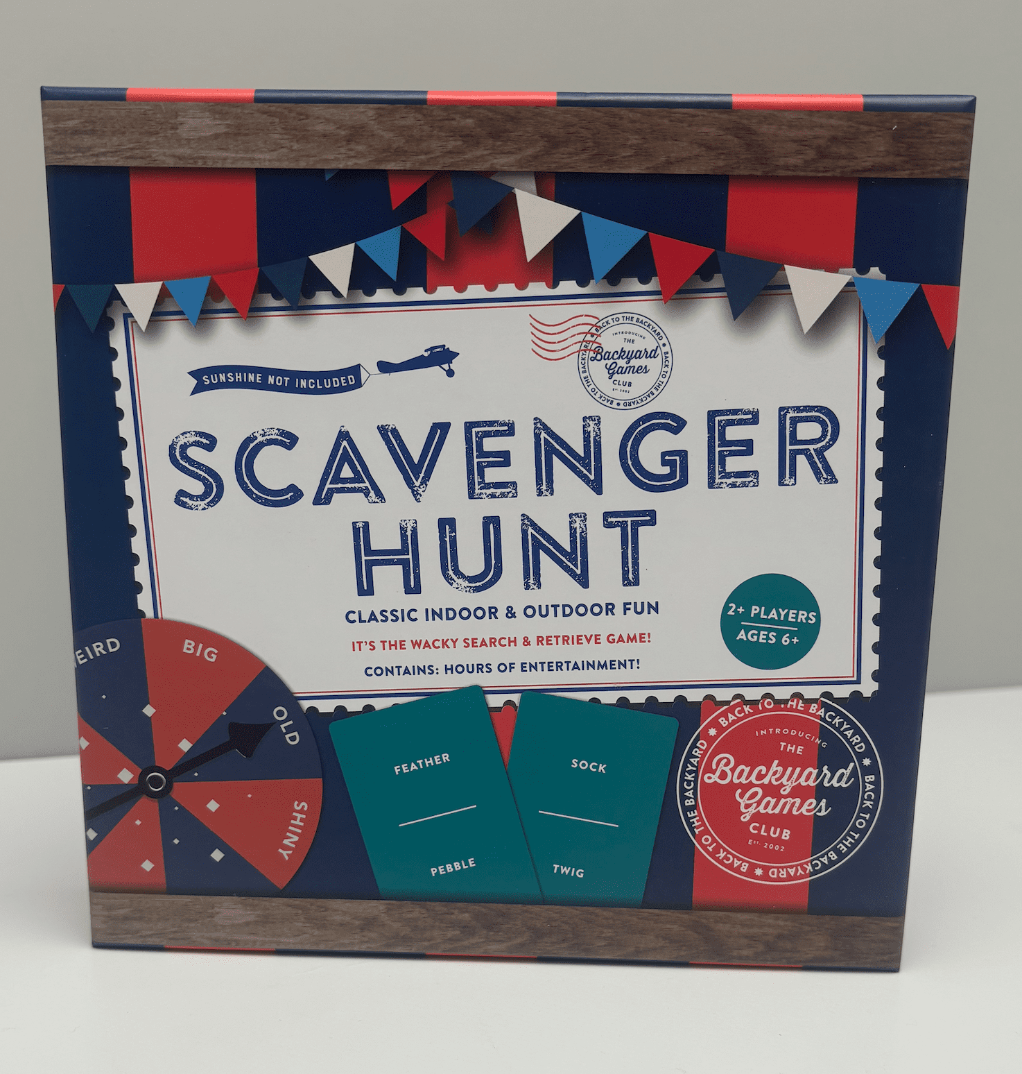 Scavenger Hunt Classic Indoor & Outdoor Fun-Backyard Games Club ...