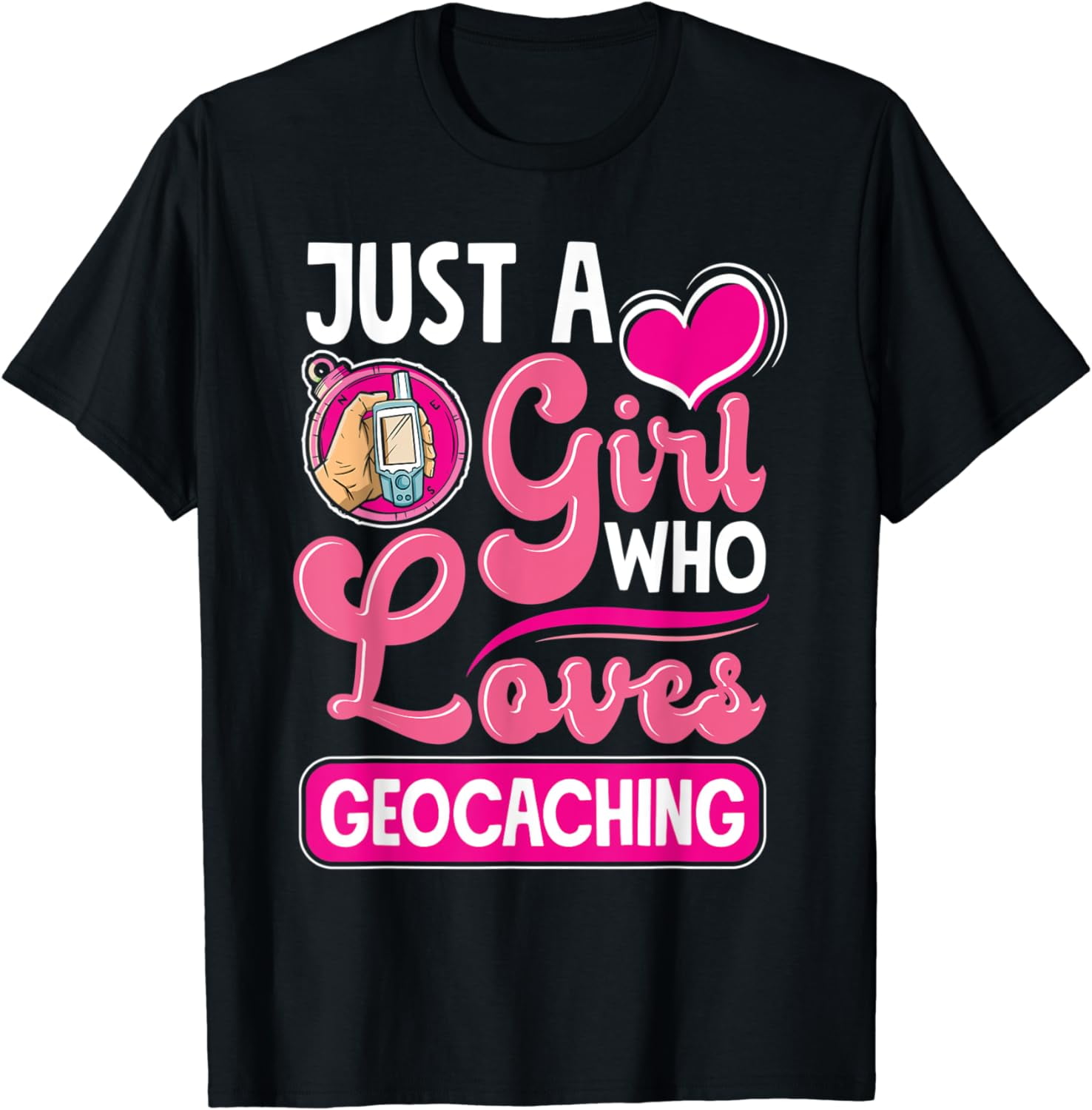 Scavenger Hunting for a Female Geocacher T-Shirt - Walmart.com