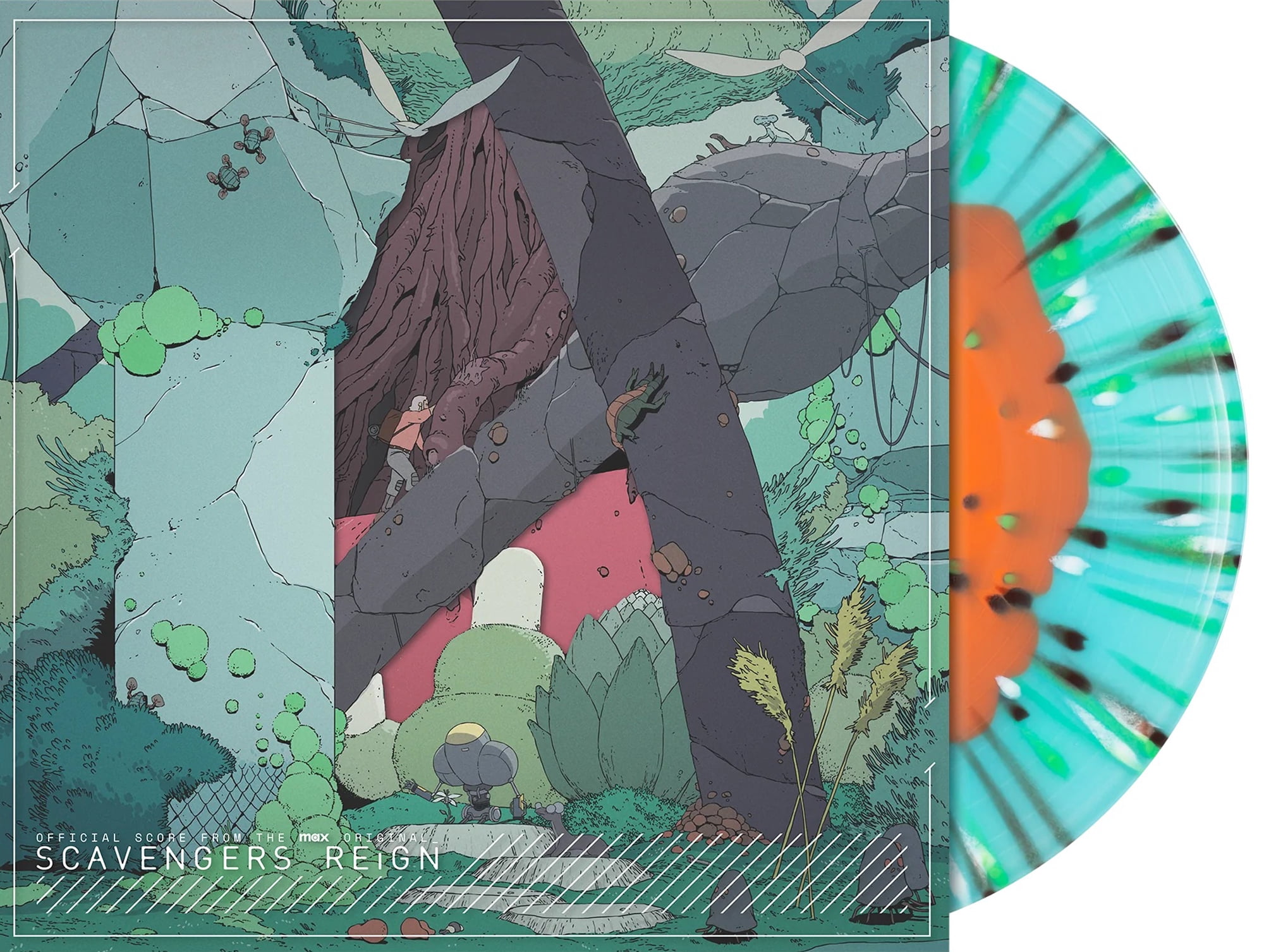 Scavengers Reign Original Series Soundtrack "Pollination" Color Vinyl LP Record - Nicolas Snyder ...