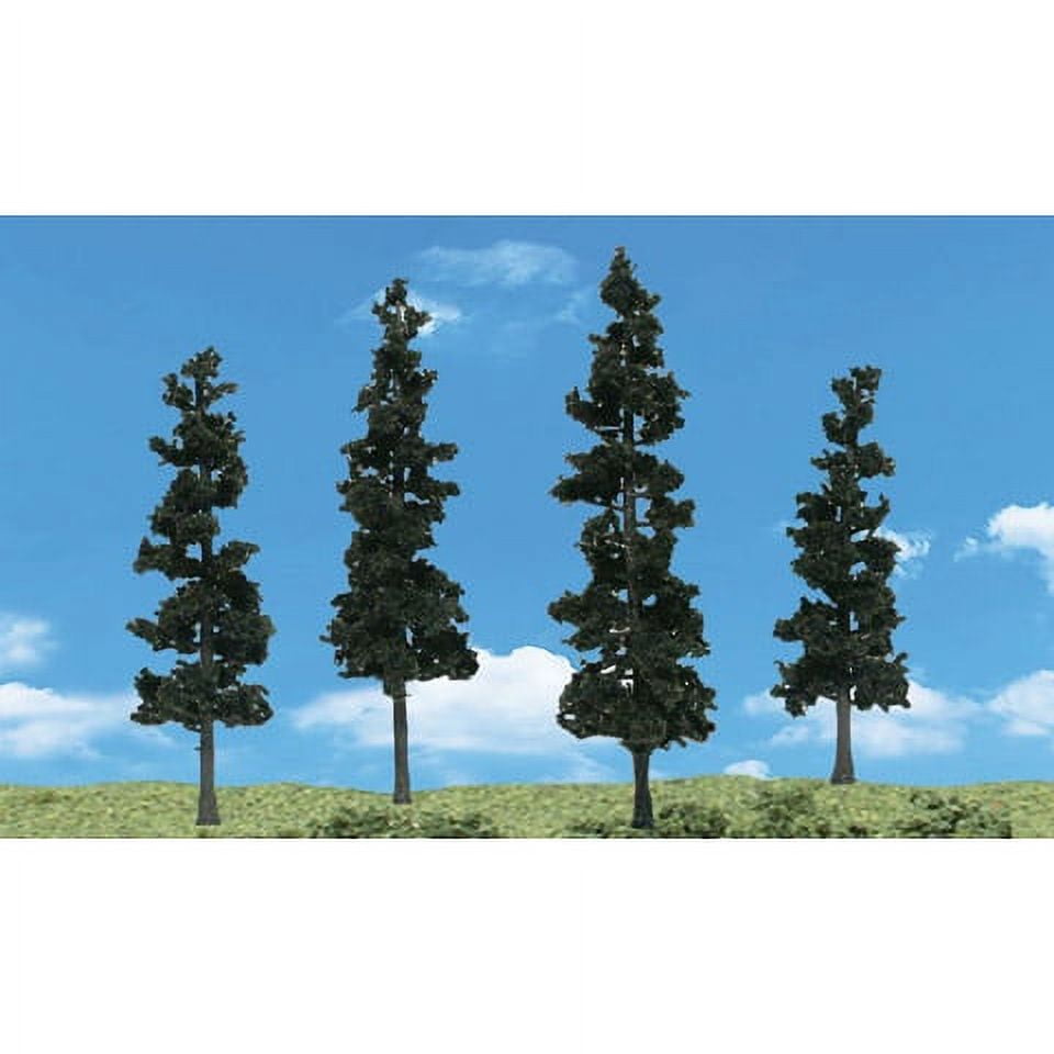 Scene-A-Rama Diorama Tree Set - Conifer Trees - 4 Trees - Walmart.com