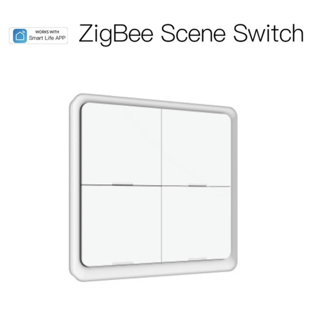 Scene Button 4 Gang Zigbee 12 Scene Switch Mechanical Push Button ...