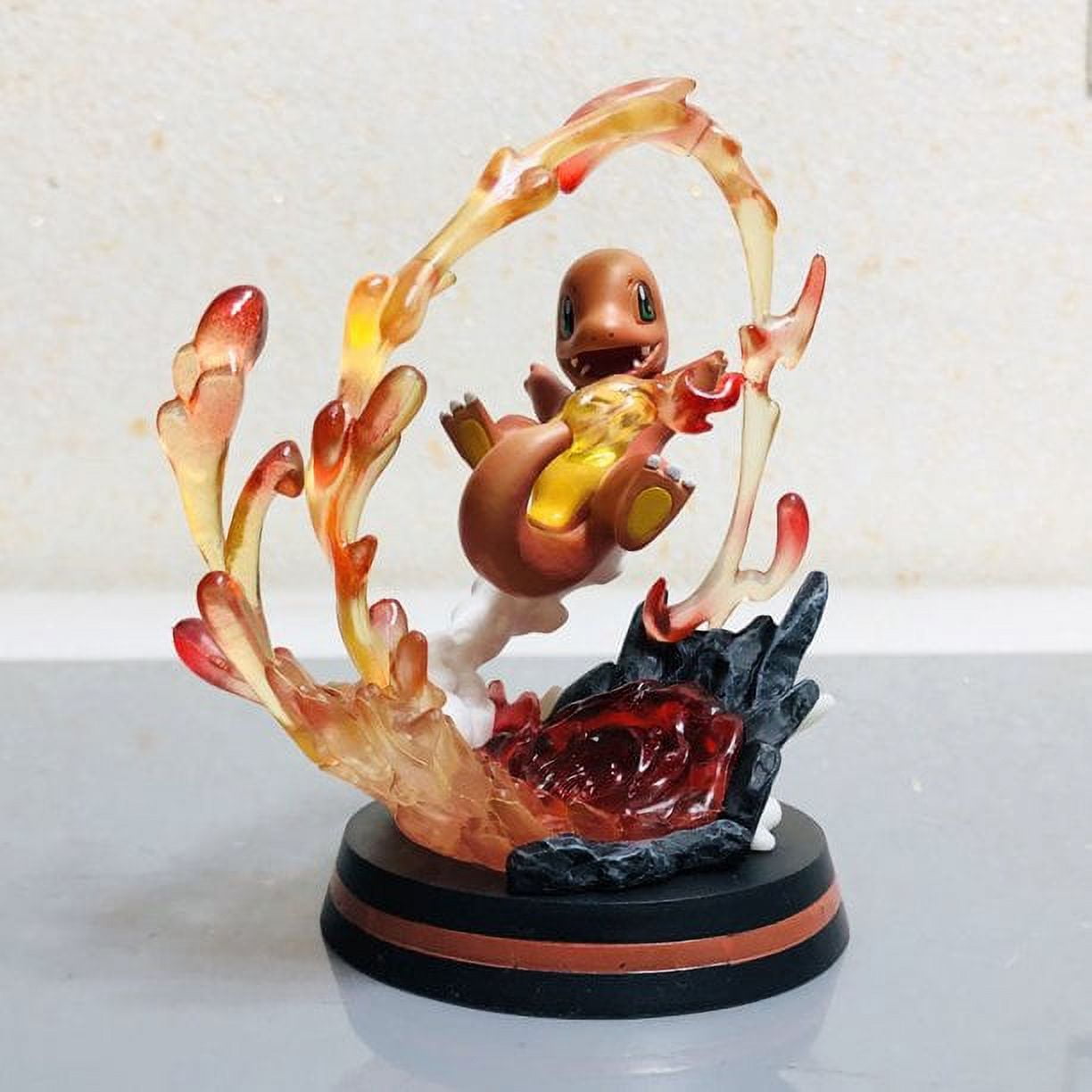 Scene Charmander Hand Model Statue Puppet Toys Collecting Character ...