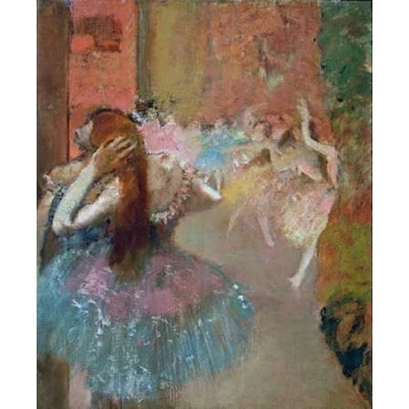 Scene De Ballet Or Balleteuses Poster Print by Edgar Degas - Walmart.com