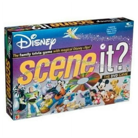 Disney Scene It? Family DVD Trivia Game - Walmart.com