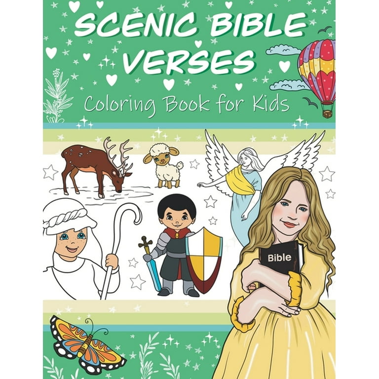 kids bible verse coloring book