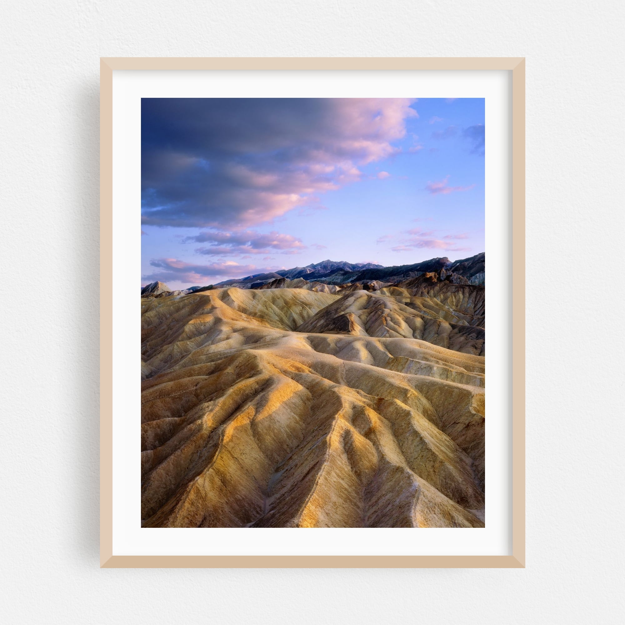 Scenic Desert Panorama – Rugged Geological Formations - Death Valley California Photography ...