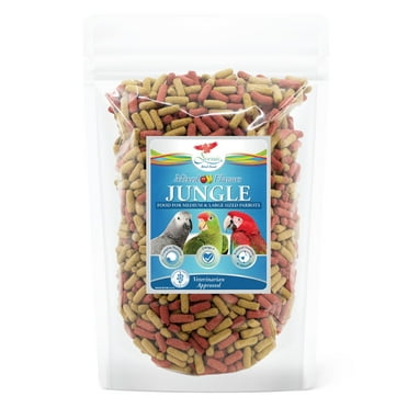 Higgins Supreme Parrot Bird Food, 40 Lb - Premium Pet Seed Blend ...