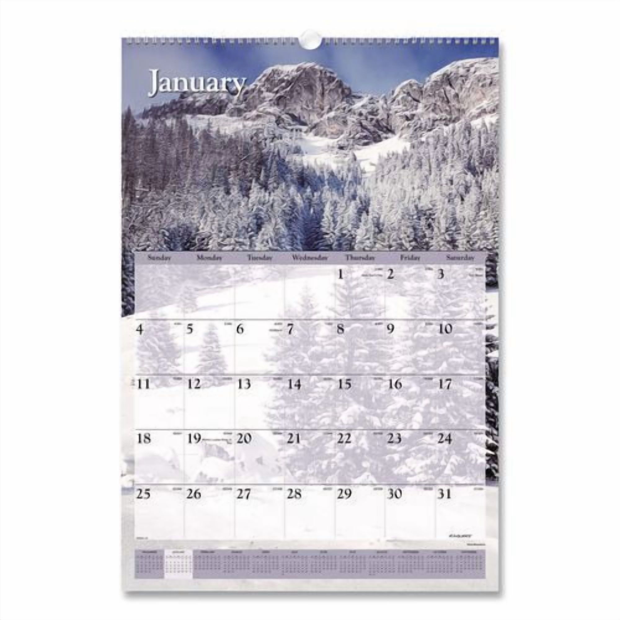 Scenic Monthly Wall Calendar, Landscape Photography, 15.5 x 22.75 ...