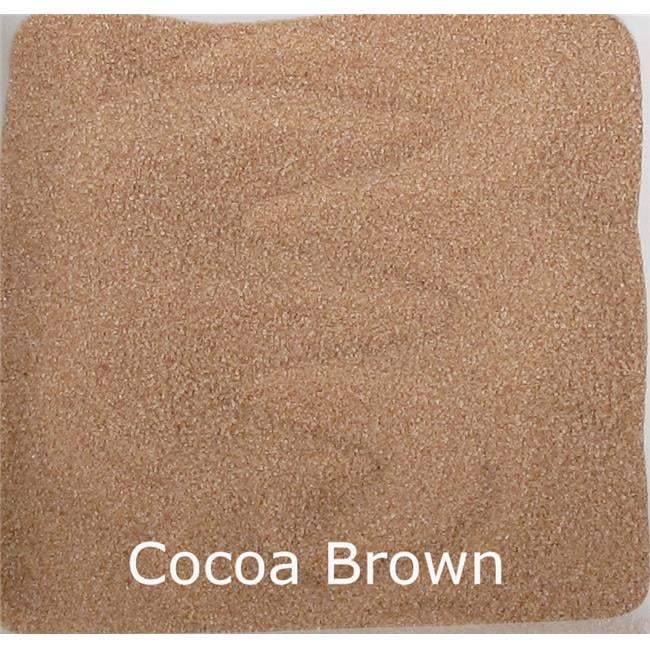 Scenic Sand 25 lbs Activa Bag of Bulk Colored Sand, Cocoa Brown ...