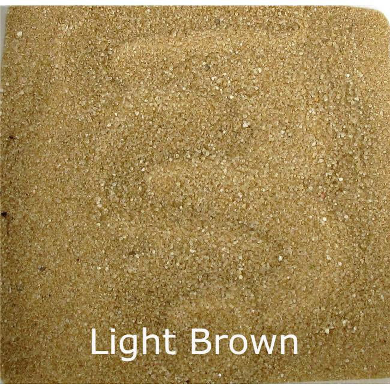 Scenic Sand 25 lbs Activa Bag of Bulk Colored Sand, Light Brown ...