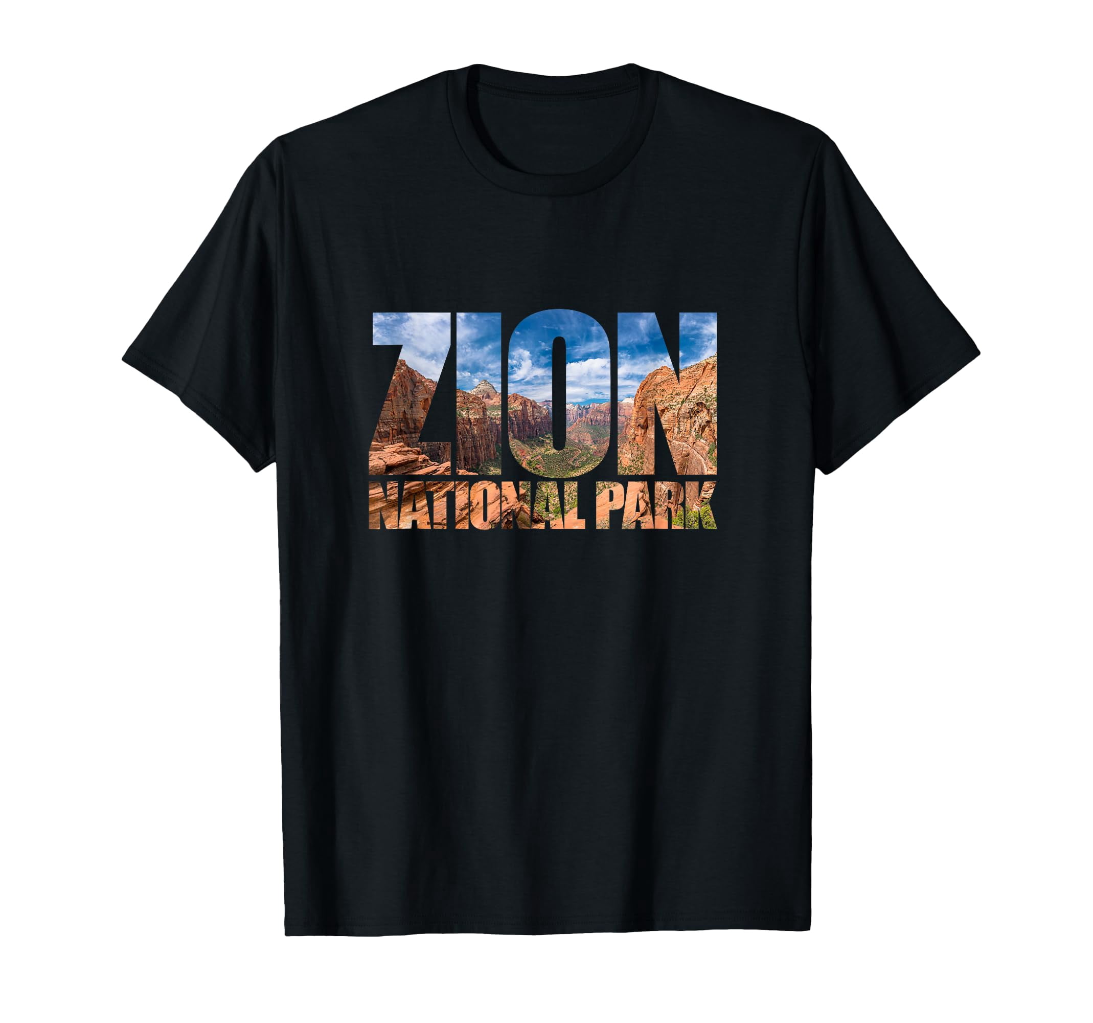 Scenic Zion National Park Graphic T-Shirt for Nature Lovers and Outdoor ...