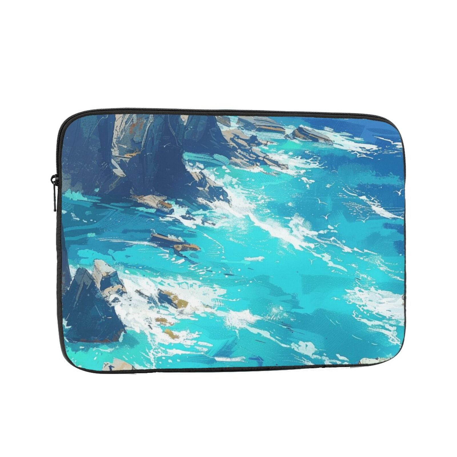 Scenic coastal waters terproof and shock-proof laptop inner case ...