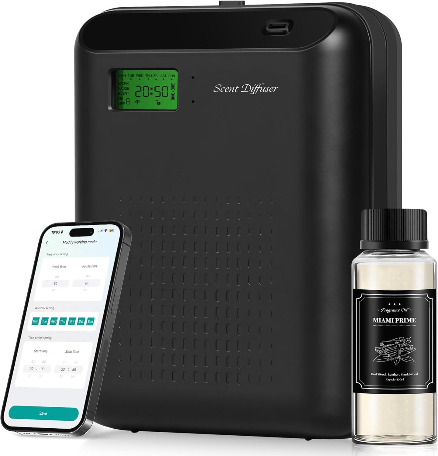 Scent Air Machine Starter Kit – Waterless Diffuser for Home ...