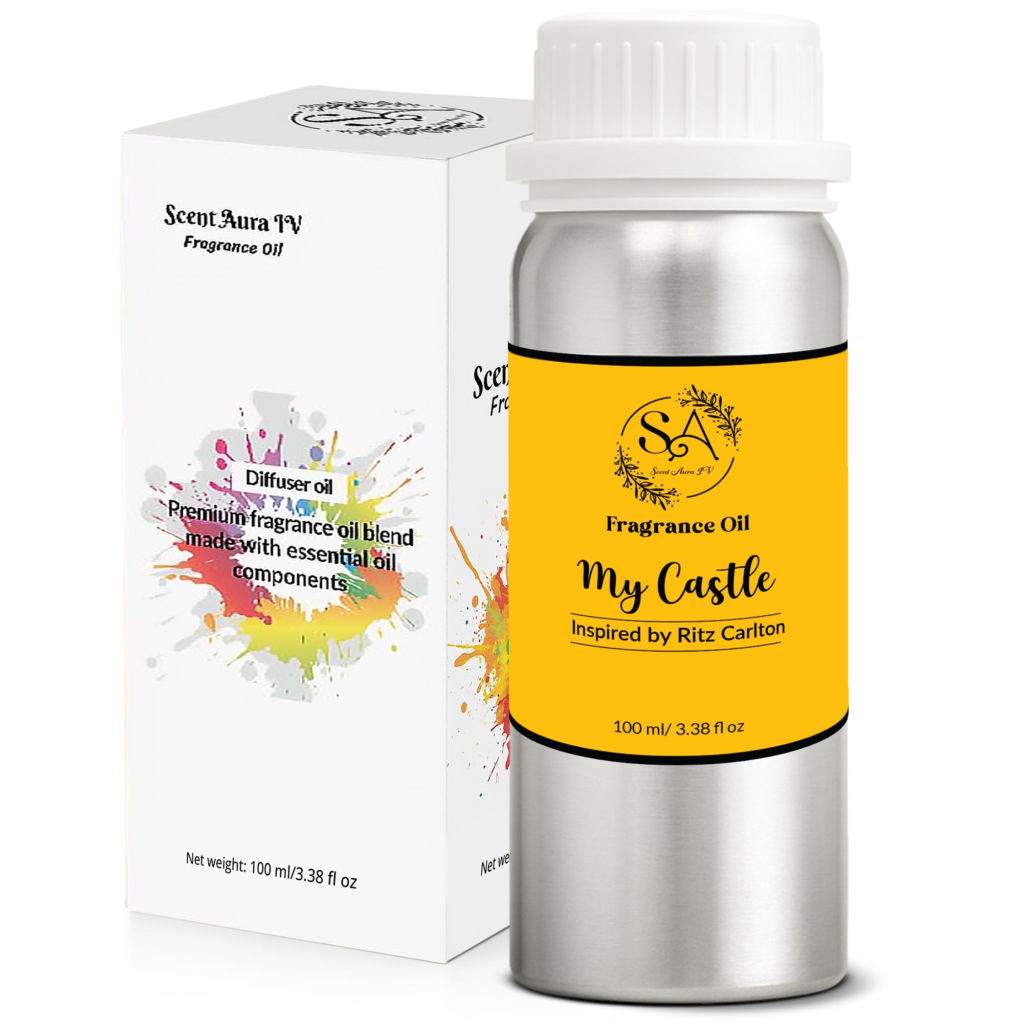 Scent Aura IV My Castle Fragrance Oil, Hotel Diffuser Oil Inspired by ...