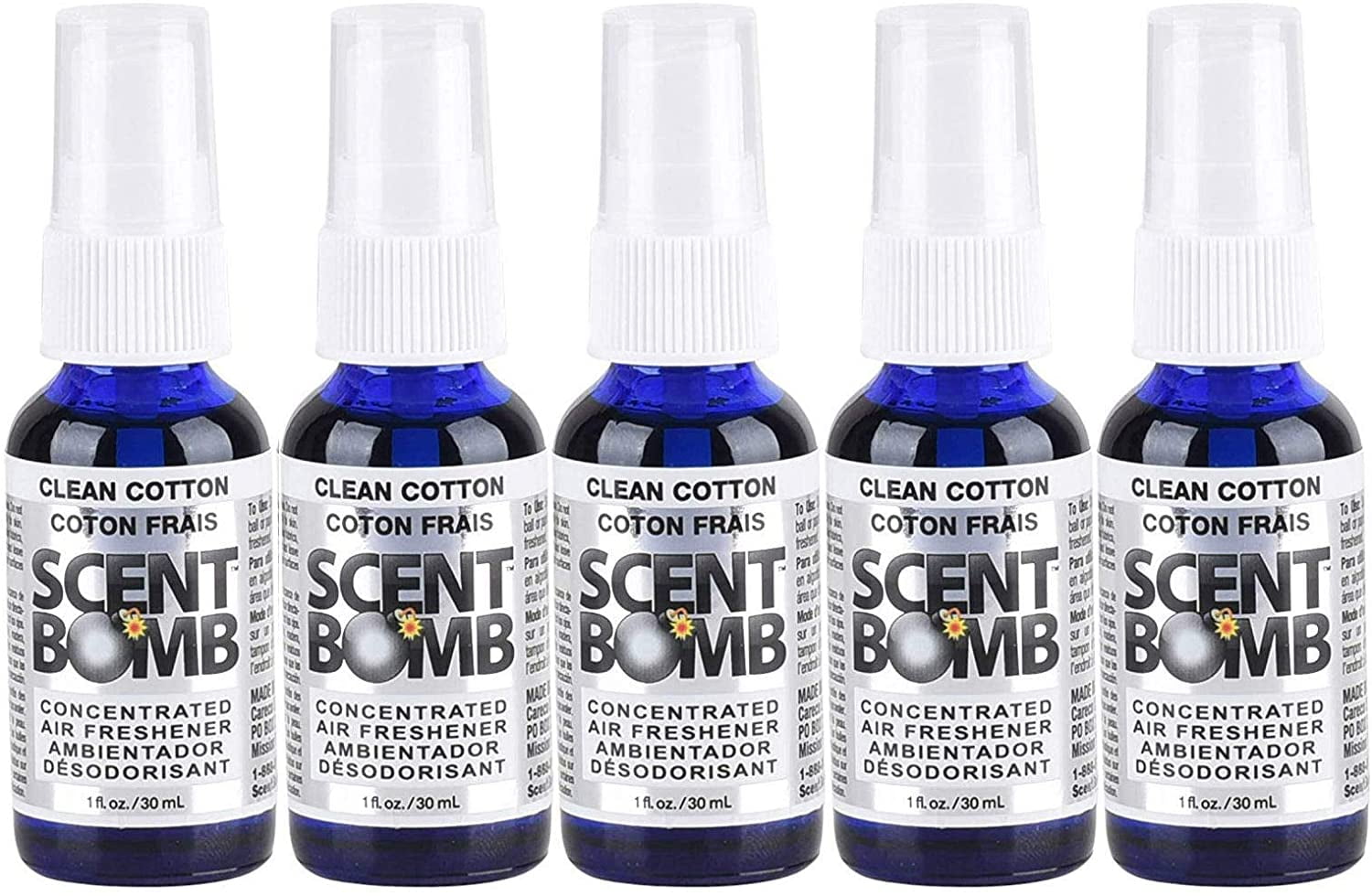 Scent Bomb Air Freshener Spray, 100 % Oil Based Concentrated Air ...