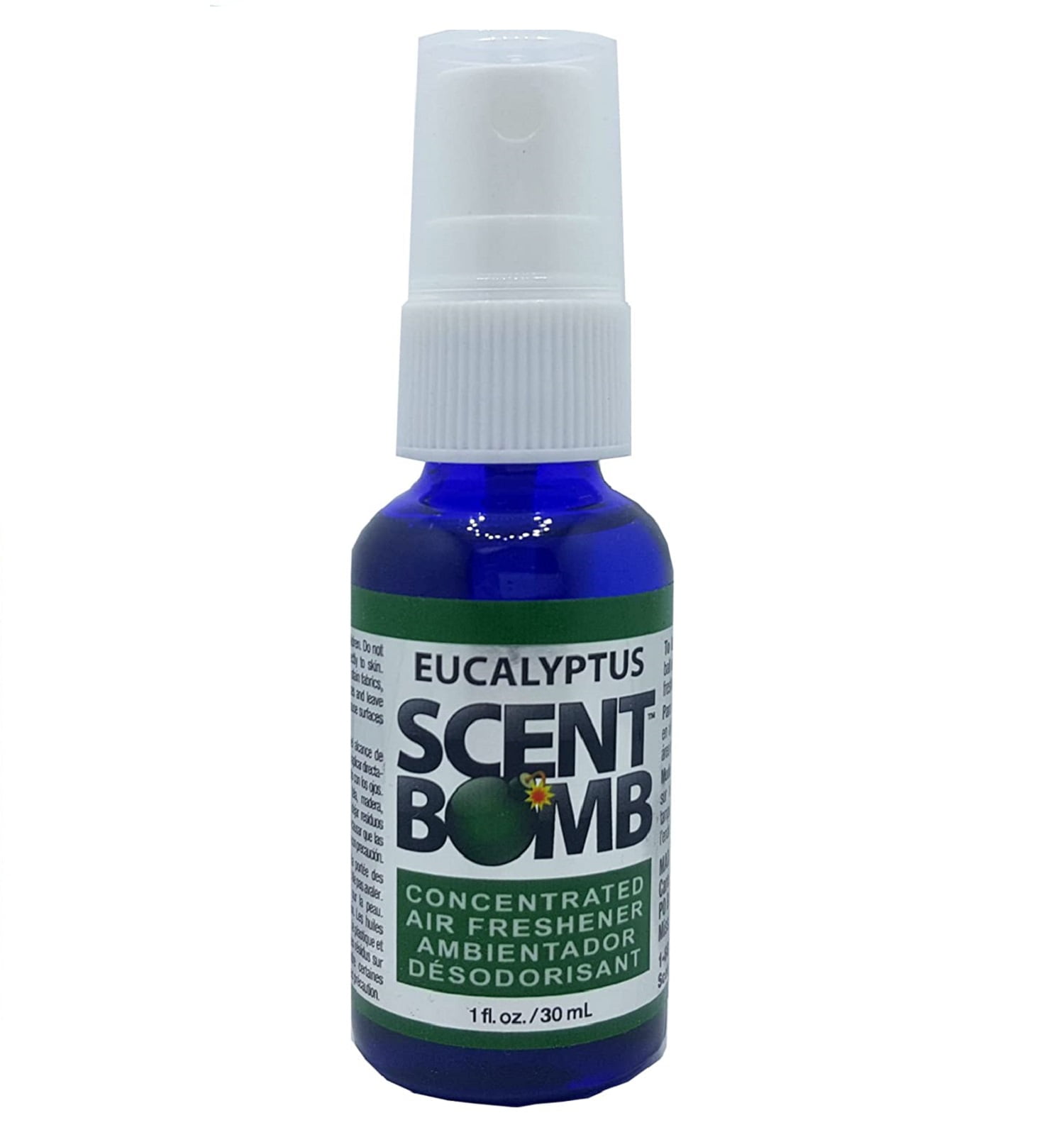 Scent Bomb Aromatic Freshener Spray, 100% Oil Based for Car, Room ...