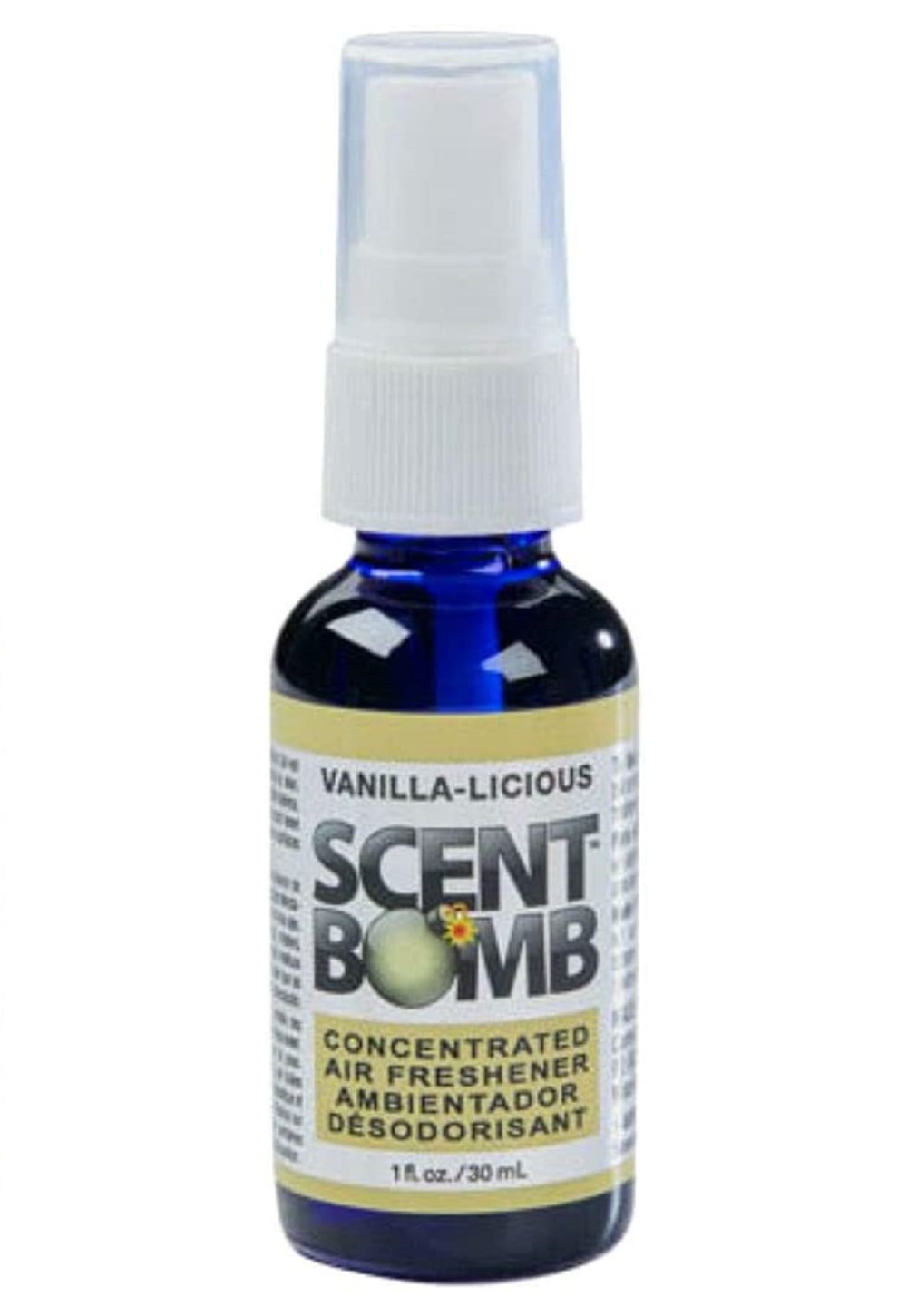 Scent Bomb Vanilla-licious Air Freshener Spray, 1 oz, Long-Lasting Oil ...