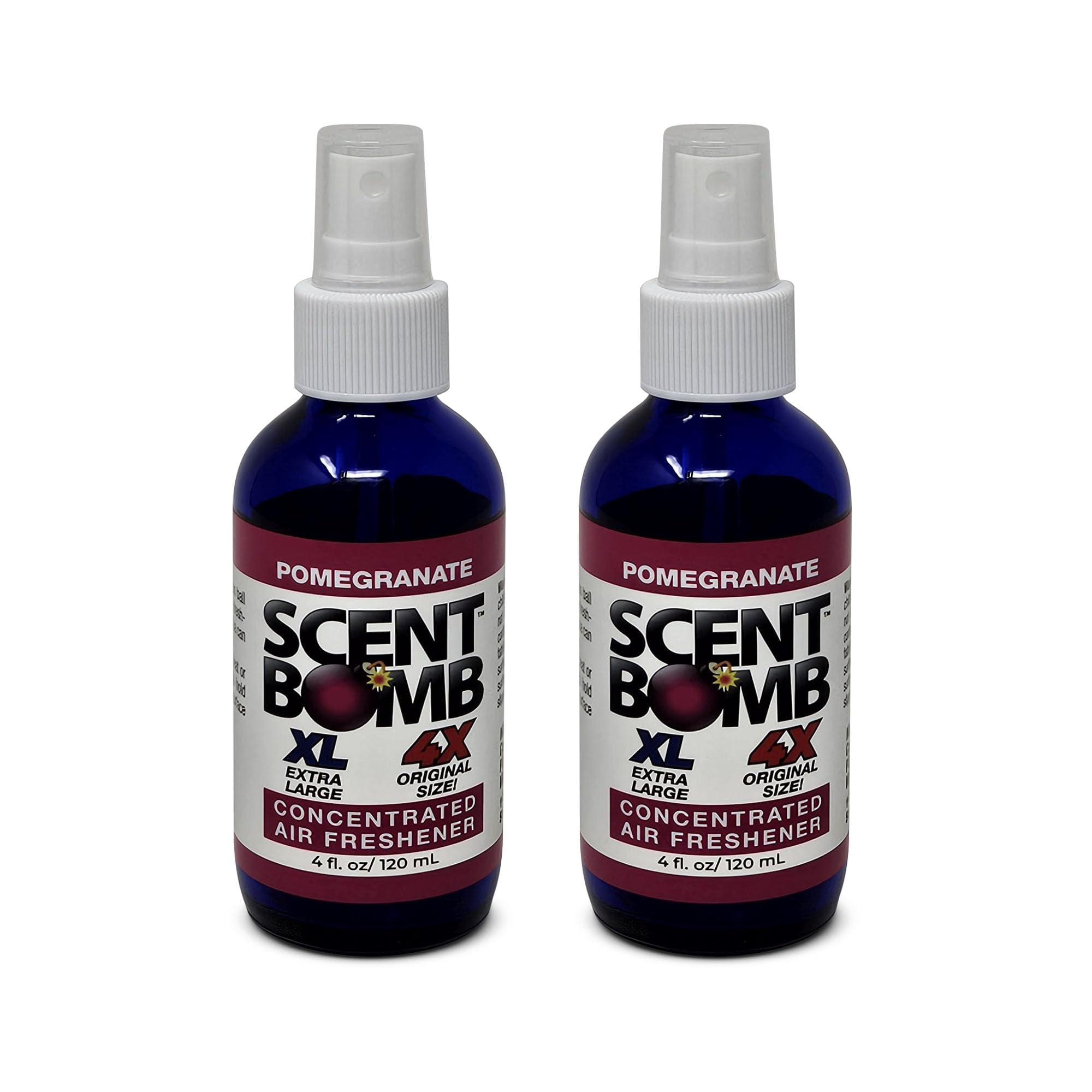 Scent Bomb Air Pomegranate Freshener Spray 2-Pack, Long-Lasting Odor ...