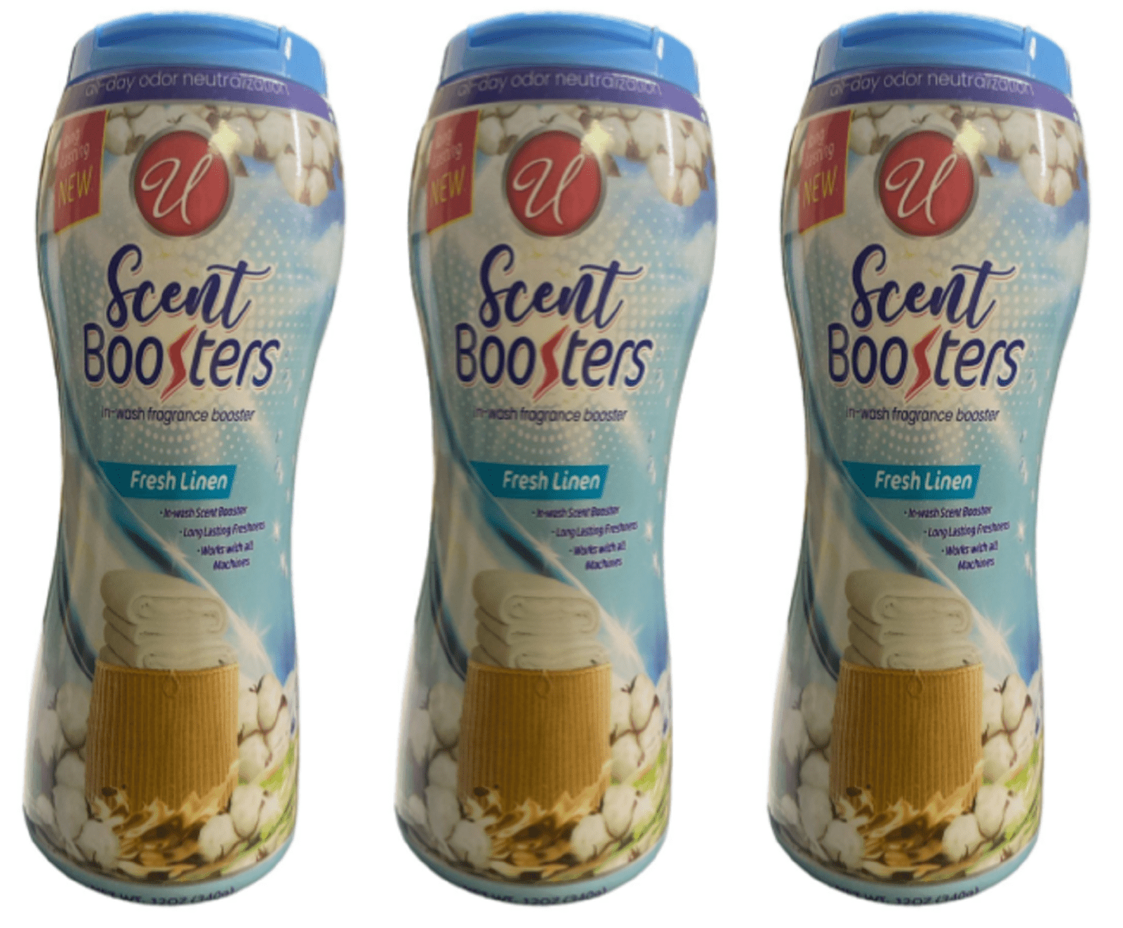 Scent Booster In-Wash Fragrance Booster Fresh Linen Long Lasting Pack ...