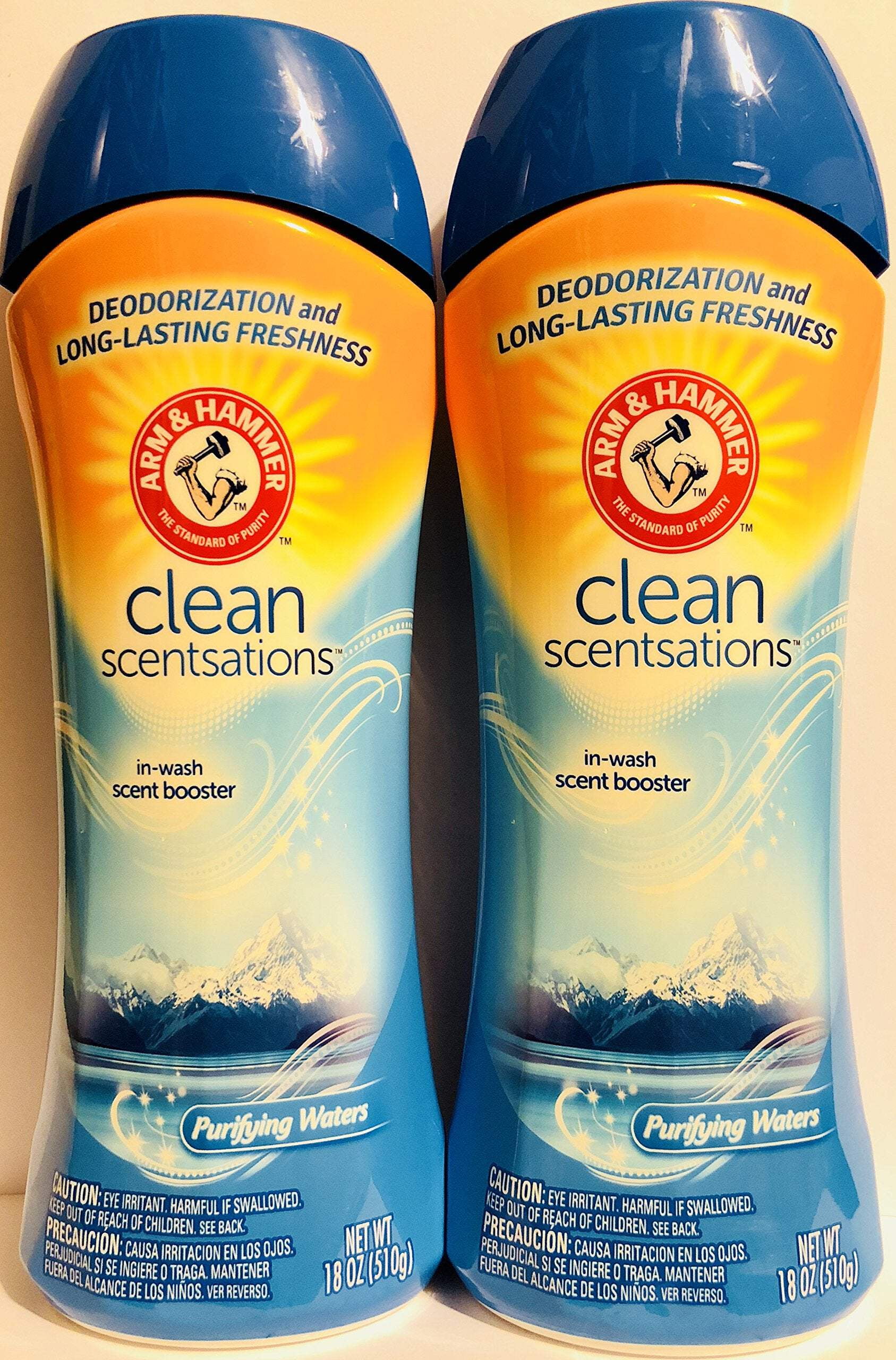 Arm & Hammer Scent Booster In-Wash Powder 18oz for Freshness and Long ...