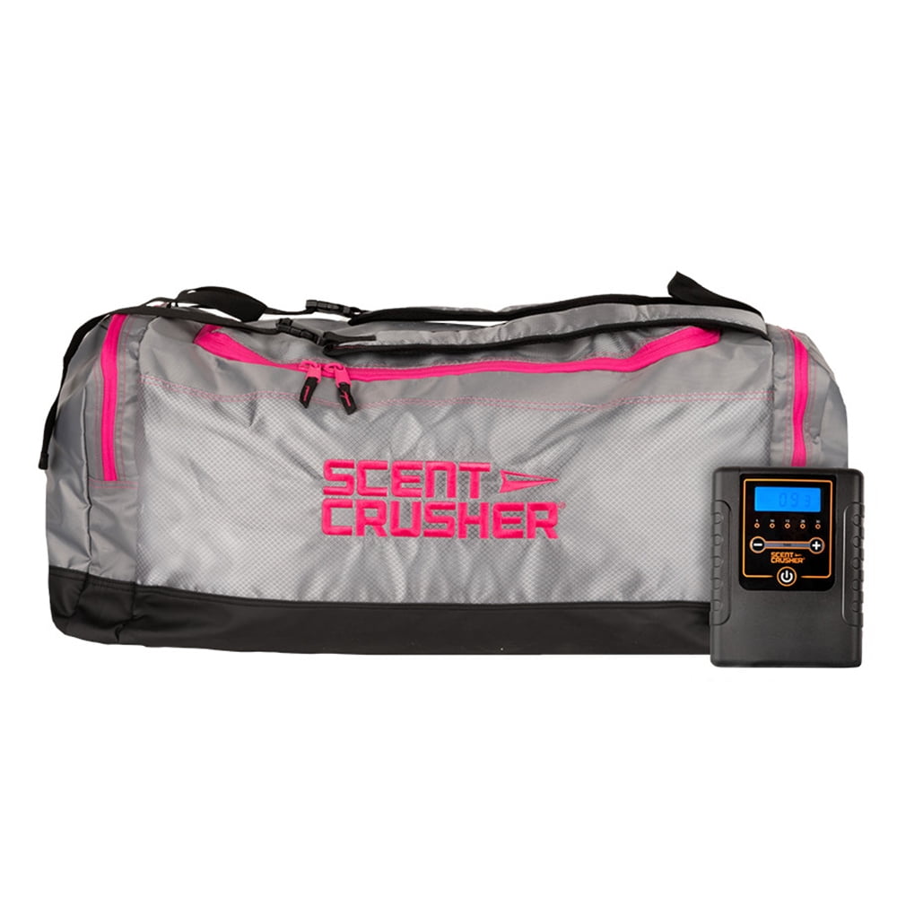 Scent Crusher Pink Gear Bag, Eliminates Odors with Ozone System ...