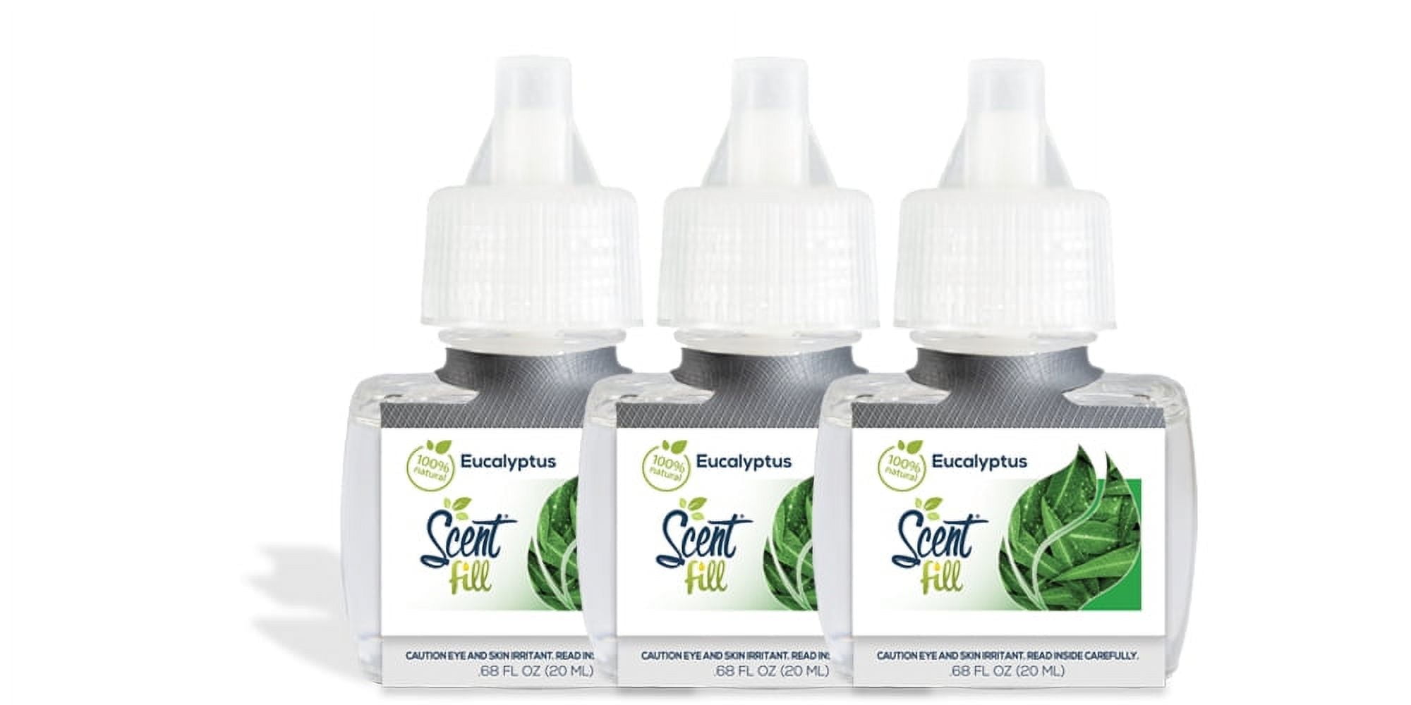 Scent Fill 100% Natural Eucalyptus Plug in Refill Essential Oil Air ...