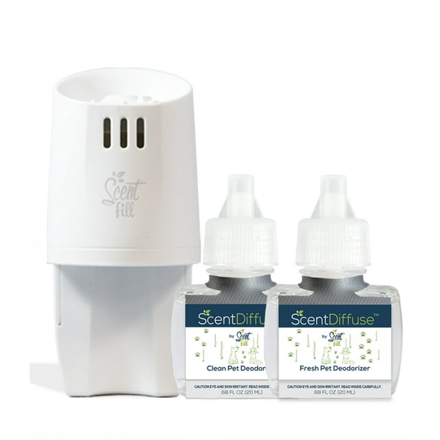 Scent Fill Pet Odor Eliminator, Air Deodorizer Kit, 2 Refills ...