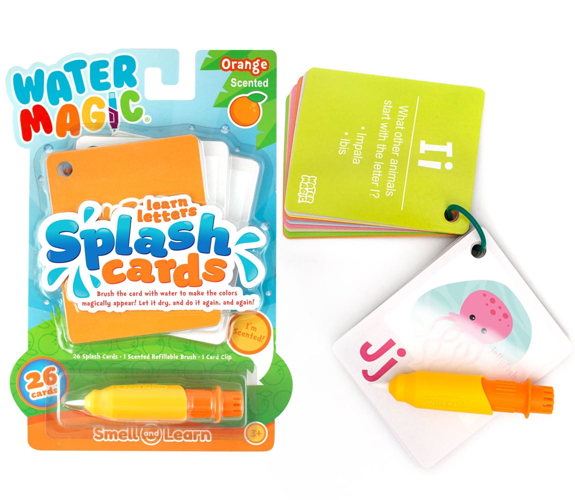 Scent Masters Water Magic Splash Cards: Animal Alphabet - Paint with ...
