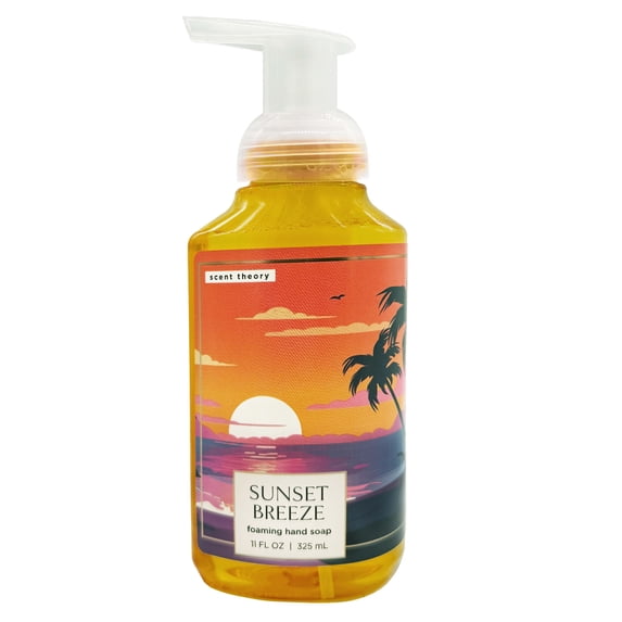 Scent Theory Foaming Hand Soap, Sunset Breeze, 11 fl oz - Walmart.com