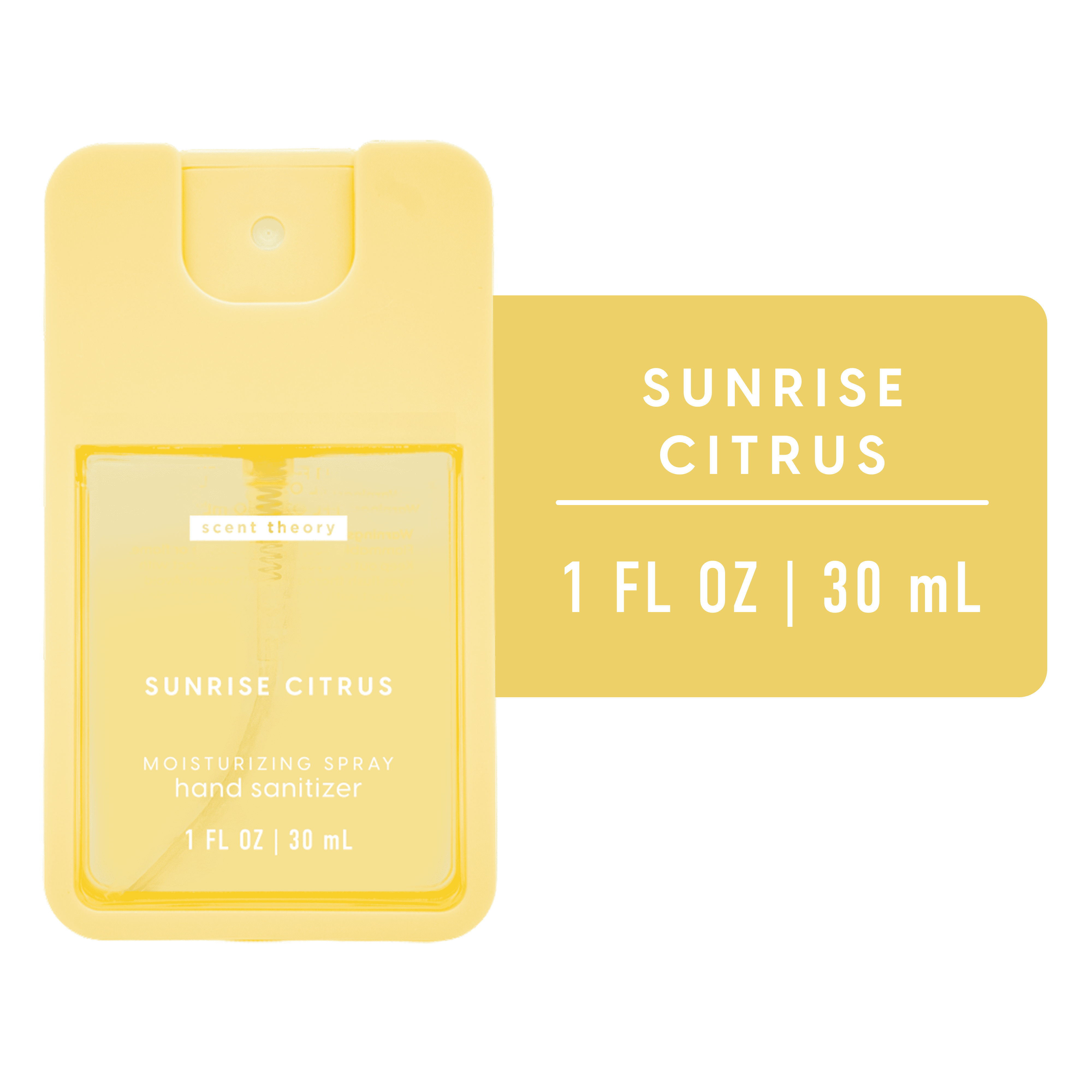 Scent Theory Hand Sanitizer Spray, Sunrise Citrus, 1 fl oz - Walmart.com