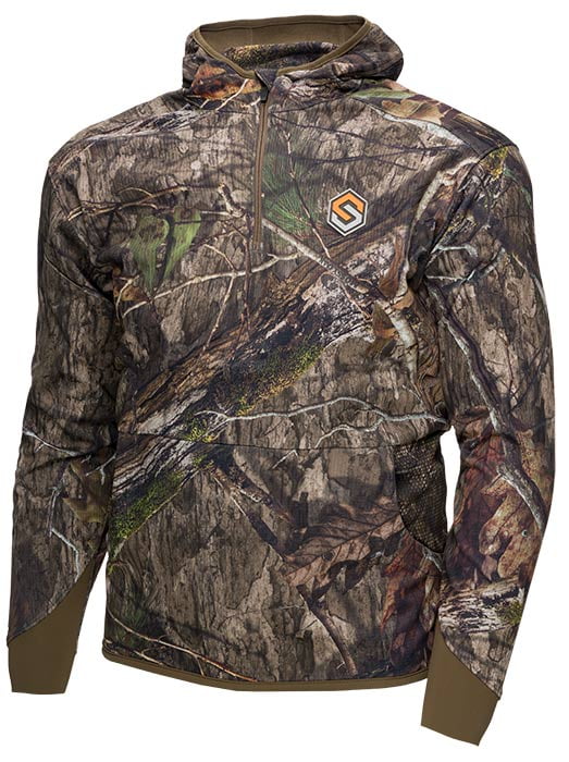ScentLok Savanna Aero Raid Lightweight Odor Control Camo Hunting Hoodie for Men (Mossy Oak ...