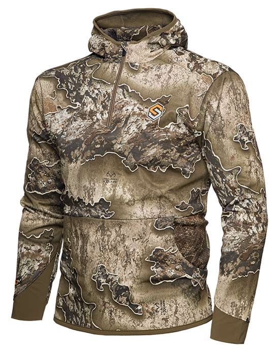 ScentLok Men's Lightweight Odor Control Camo Hunting Pullover Hoodie ...