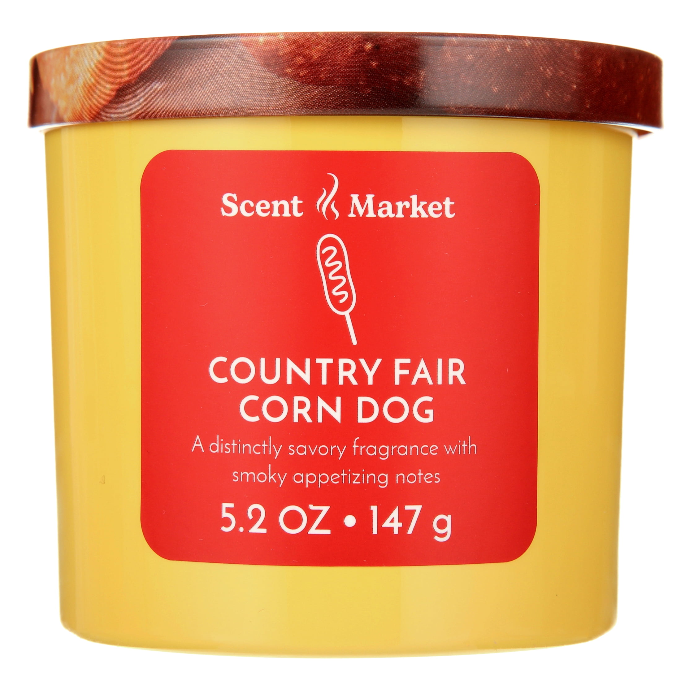 ScentMarket 5oz Corn Dog Scented Candle - Walmart.com