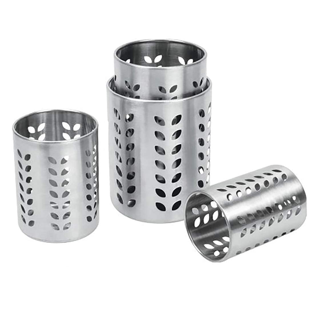 ScentRose Stainless Steel Multipurpose Cutlery Stand Spoon Holder ...