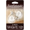 Simba Lighting Aromatic Wax Warmer G16.5 Round Bulb 25W, Glass ...
