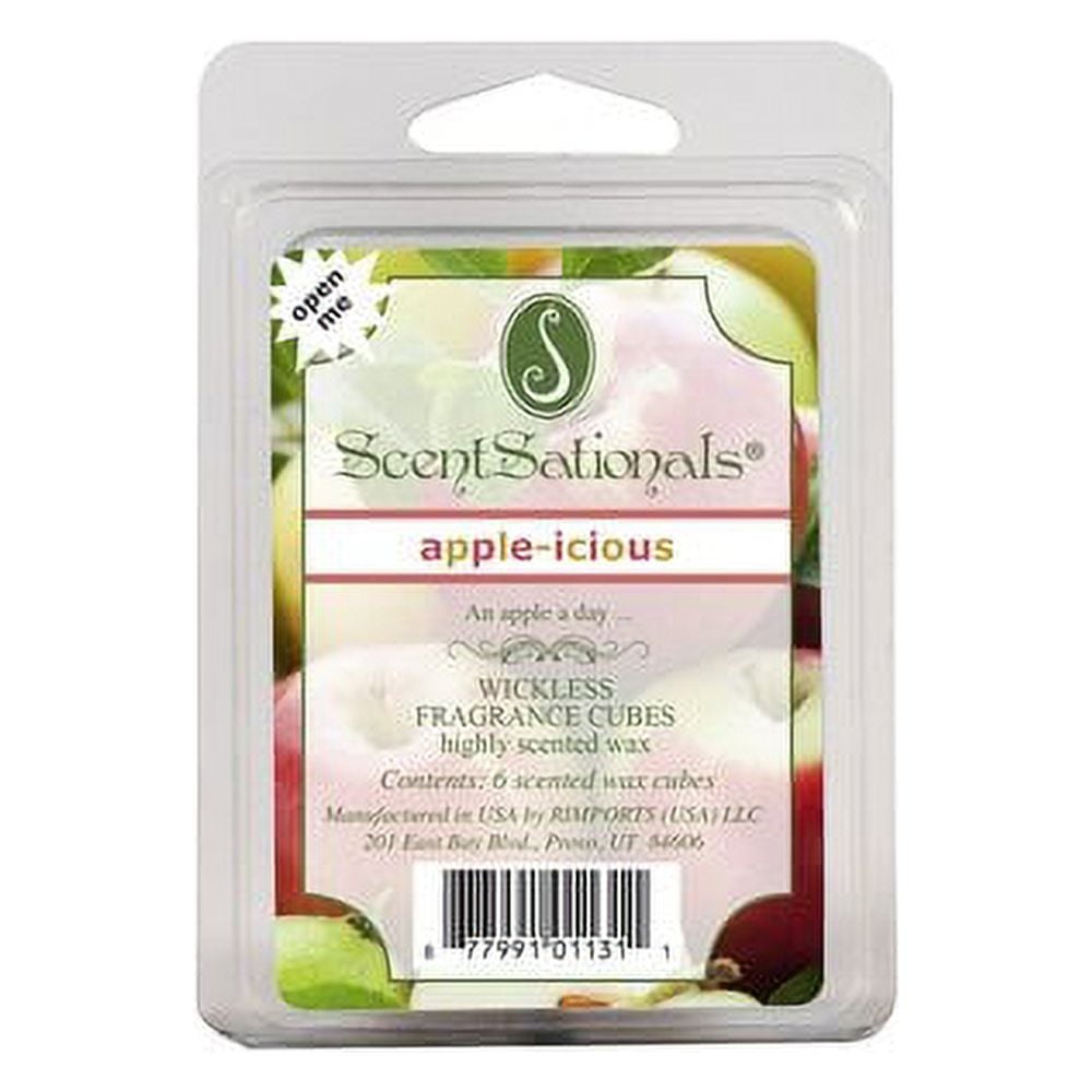 ScentSationals Apple-Luscious Fragrance Cubes, 6pk - Walmart.com