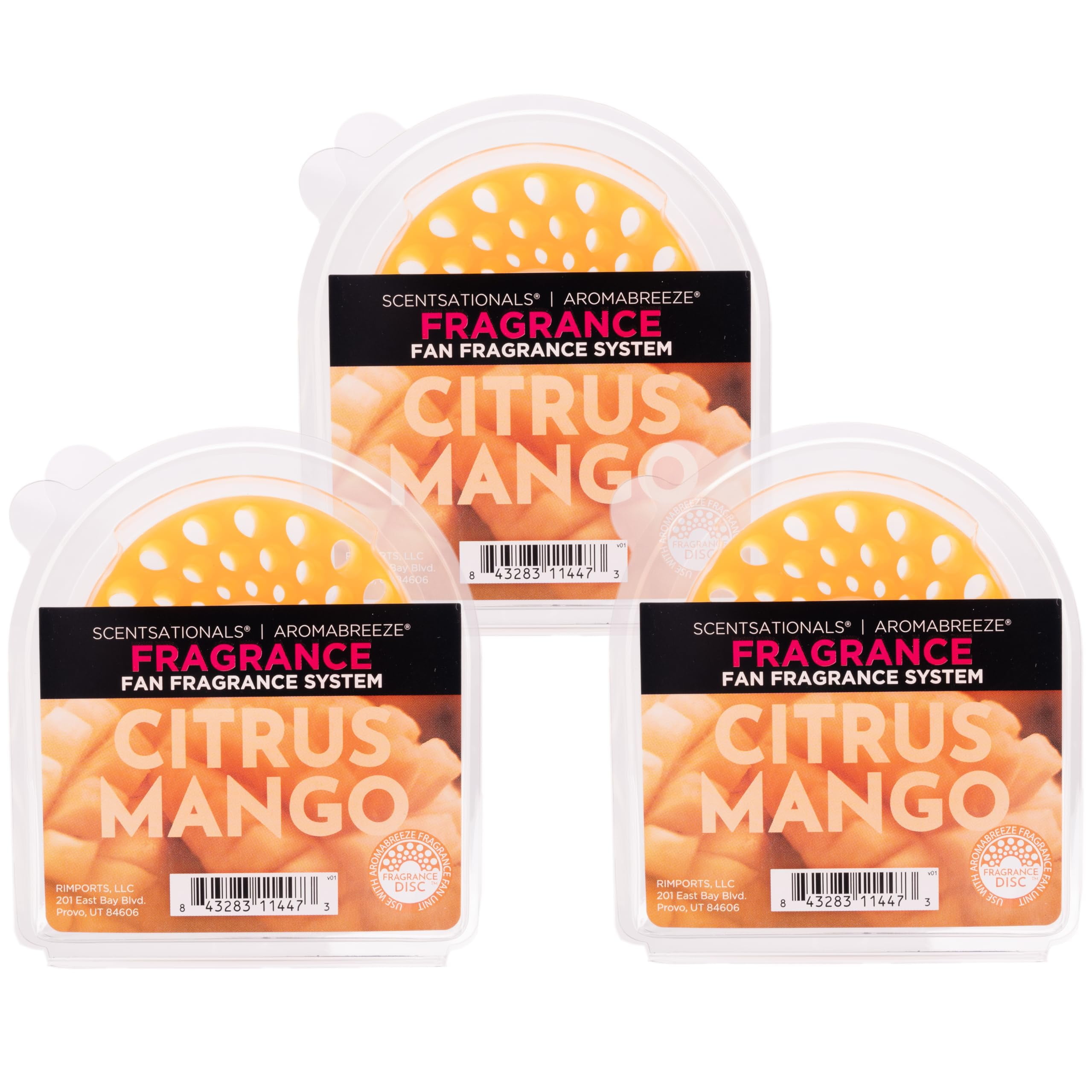 ScentSationals AromaBreeze Scented Wax Discs - Long Lasting Fragrance ...