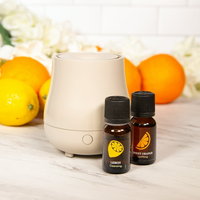 ScentSationals Essential Oils and Diffuser Set-Grey - Walmart.com