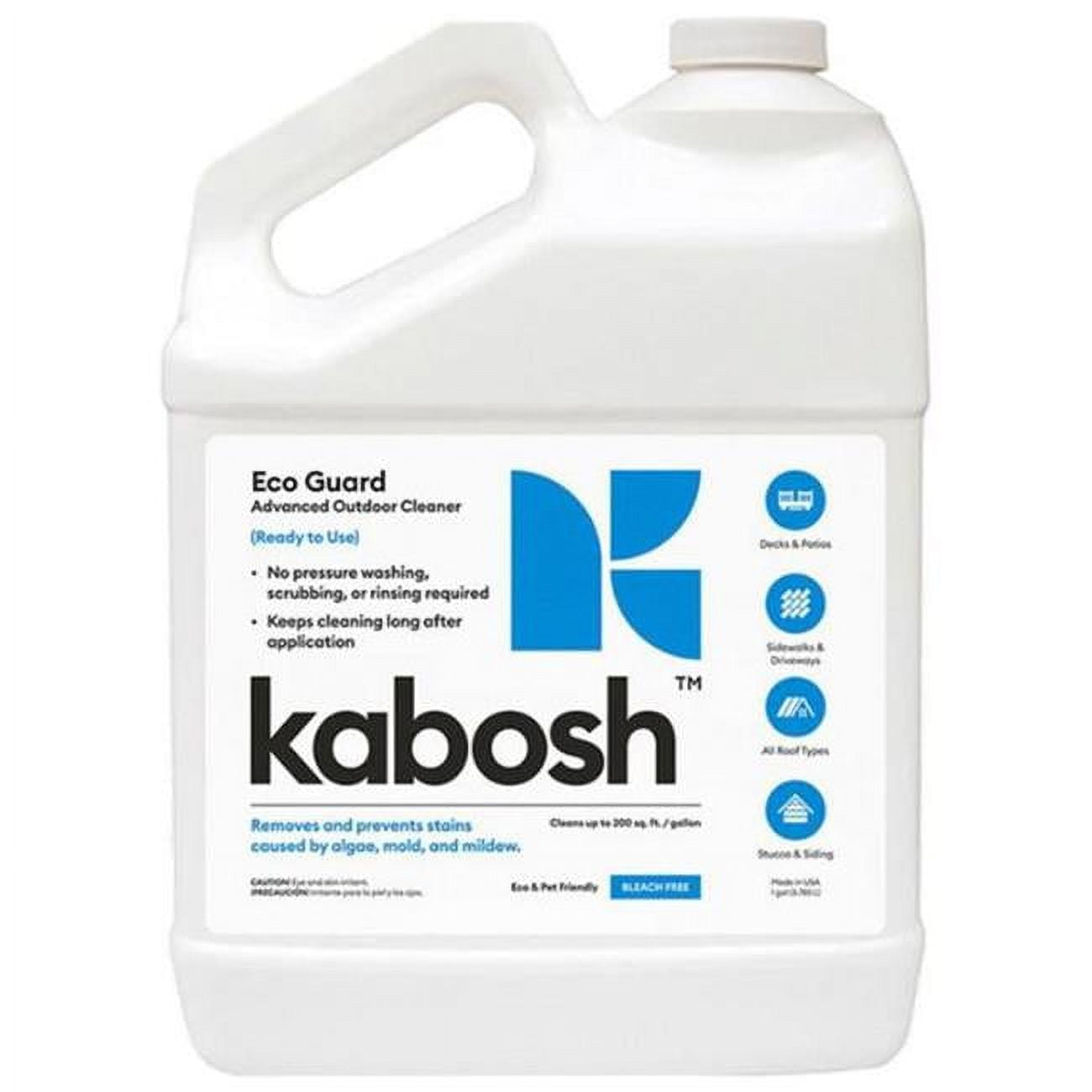 Scentco 210-128 1 gal Kabosh Eco Guard Advanced Outdoor Cleaner - Ready to Use - Walmart.com