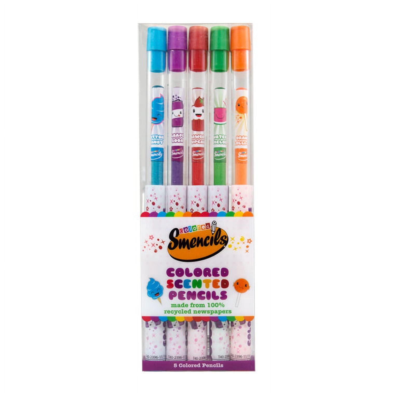 Scentco Colored Smencils 5-Pack of Scented Color Pencils - Walmart.com
