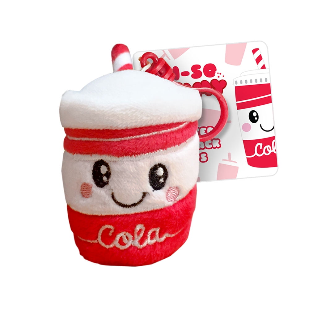 Scentco Oh So Yummy Backpack Buddies - Cola Scented 4" Plush Keychain ...