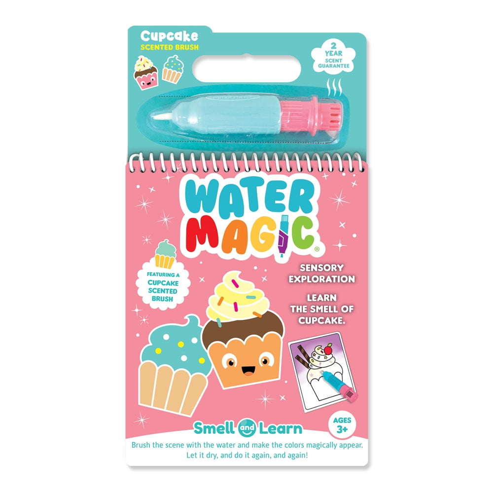 Scentco Water Magic - Paint with Water Activity Kit - Cupcake Scented ...